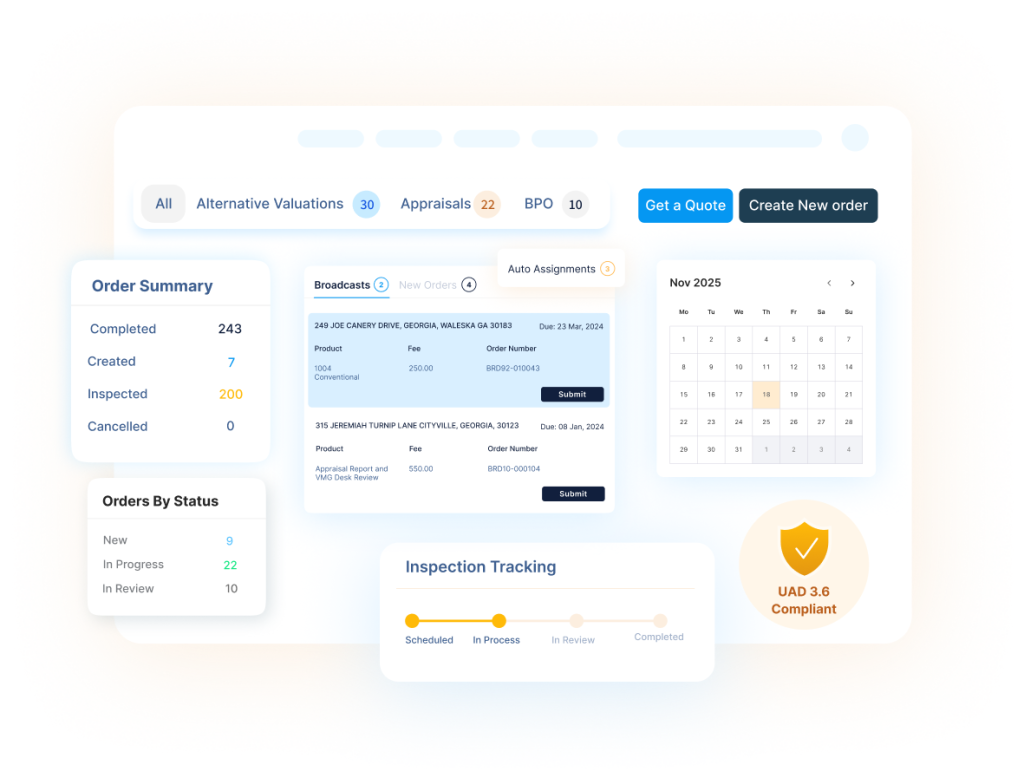 Connect – Real Estate Appraisal Software for Lenders & AMCs